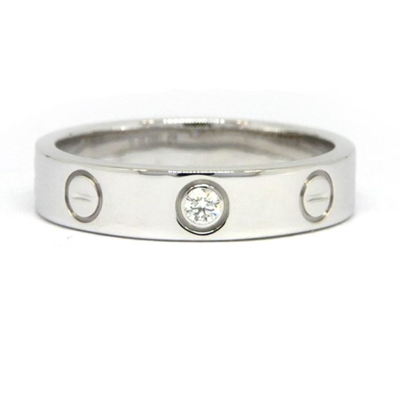 Cartier | Jewelry | Cartier K8wg Mini Love 1p Dial Ring | Poshmark